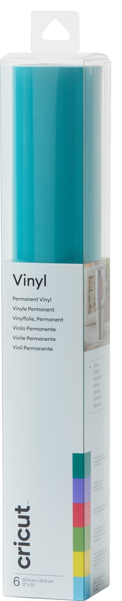 Cricut Premium Permanent Vinyl 6-pk. (sommer) - Elkjøp