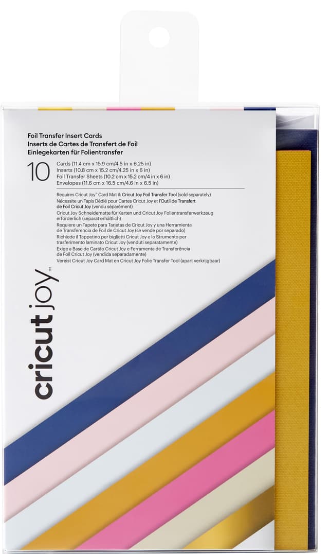 Cricut Joy kortti-insertit A6 10 kpl (Sensei Sampler) - Gigantti