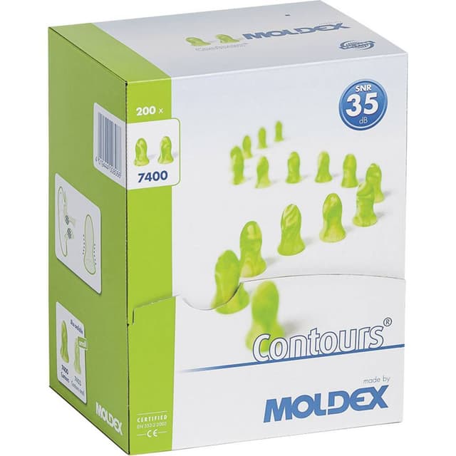 Moldex 740001 Contours Ørepropper 35 dB Envejs 200 Paar | Elgiganten ...