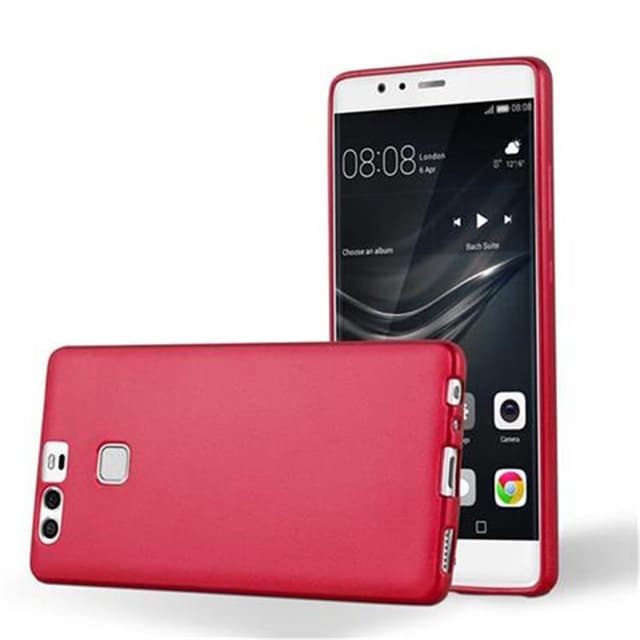 Huawei P9 Deksel Case Cover (rød) - Elkjøp