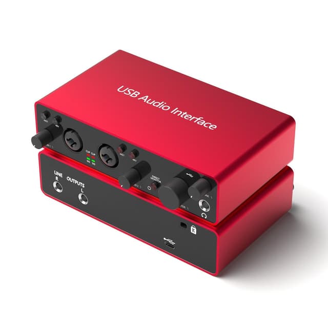 NÖRDIC 2nd Generation USB Audio interface 2i2 24bit 192kHz - Elgiganten - Elgiganten