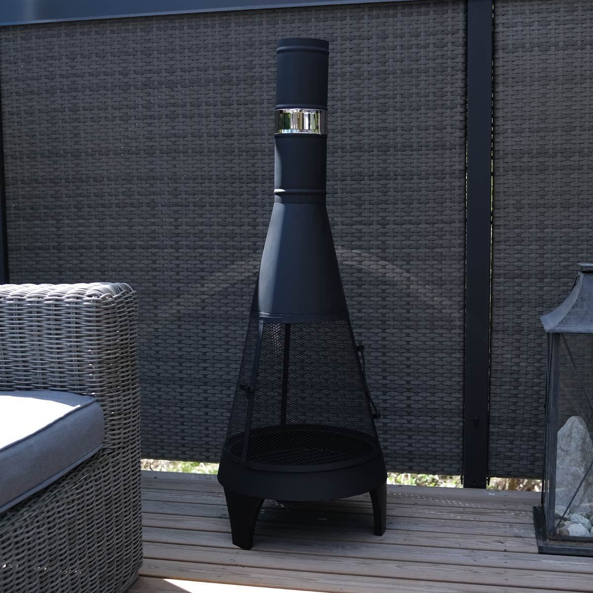 Limousin Utepeis Chiminea 126cm - Elkjøp