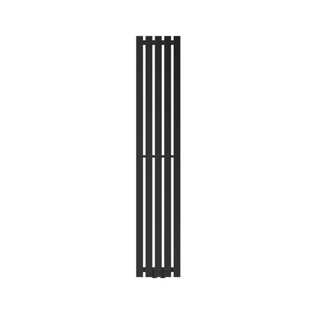 Badrumsradiator Stella 260x1400 mm svart matt LuxeBath - Elgiganten