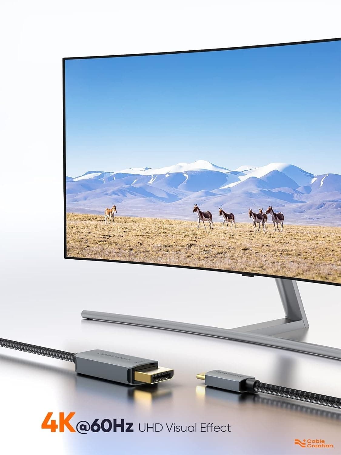 NÖRDIC 3m USBC till Displayport kabel UHD 4K 60Hz DP 1.2 21,6Gbps HDCP ...
