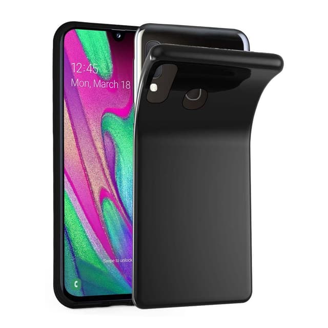 Samsung Galaxy A40 deksel case cover (svart) - Elkjøp