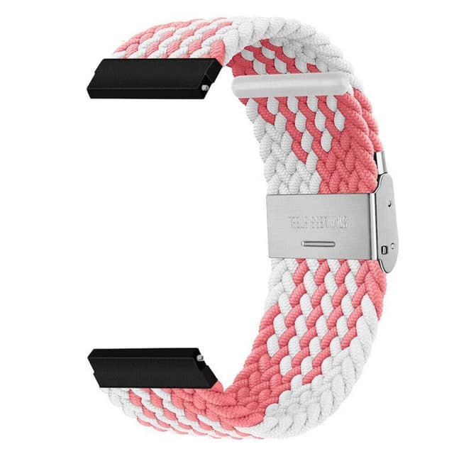 Flettet klokkereim Donerton P22 - pinkwhite - Elkjøp
