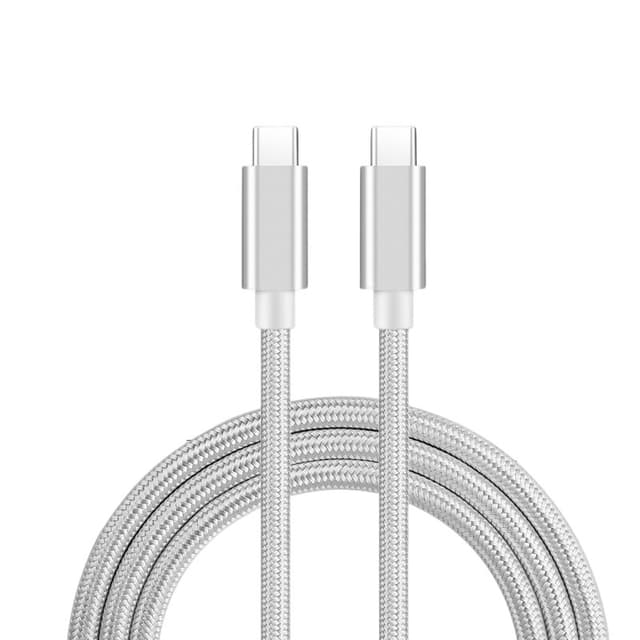 Type-C til Type-C ladekabel – PD60W, 480 Mbps 2 m - Elkjøp