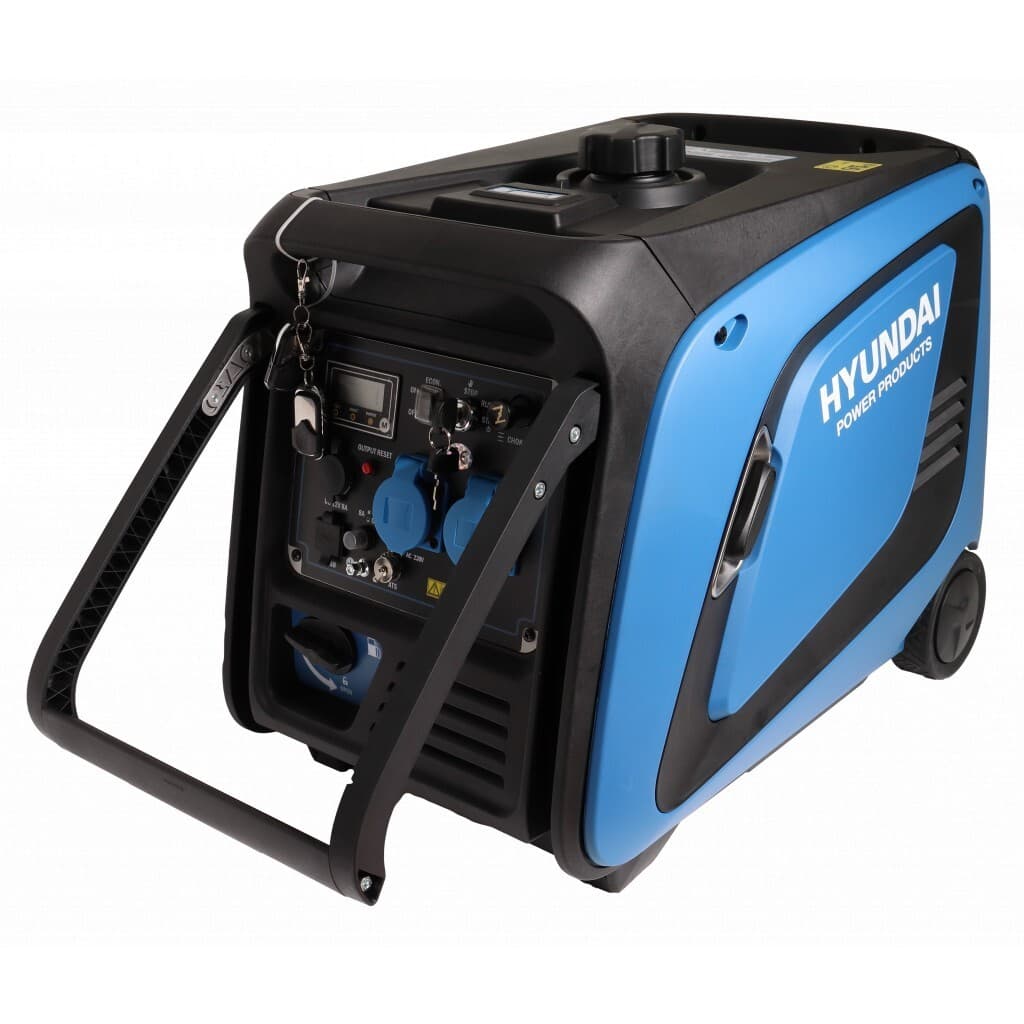 HYUNDAI HY3900SEi Inverter Aggregat 3900W - Elektrisk start og ...