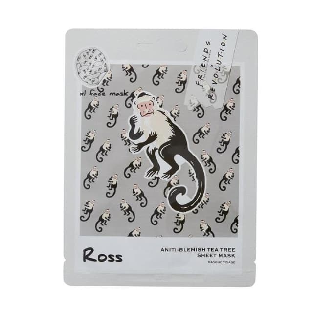 Makeup Revolution X Friends Ross Tea Tree Sheet Mask - Elkjøp
