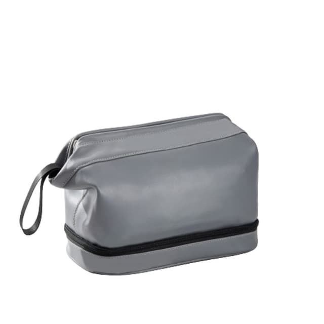 Romslig og stilig toalettveske Grå - Elkjøp | Elkjøp