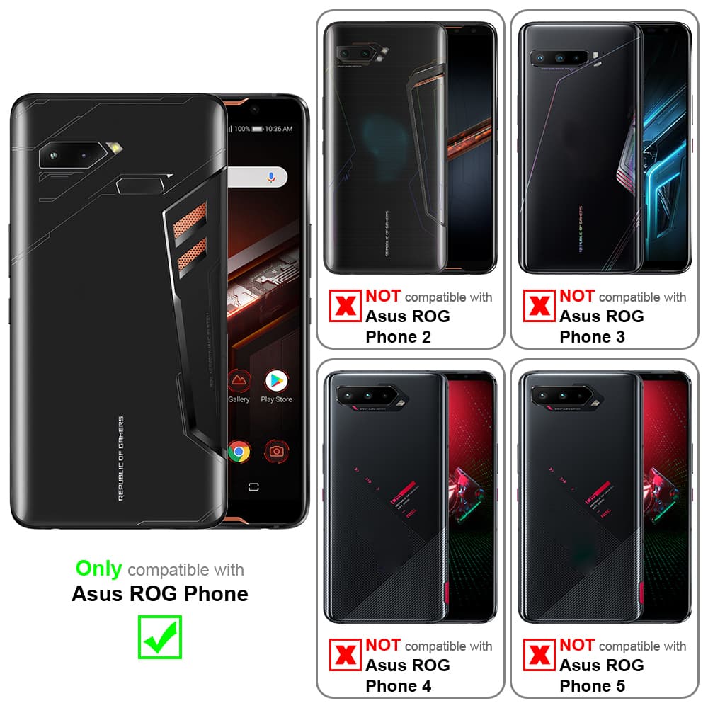 Asus ROG Phone Näytönsuoja Suojakalvo Karkaistu lasi - Gigantti ...