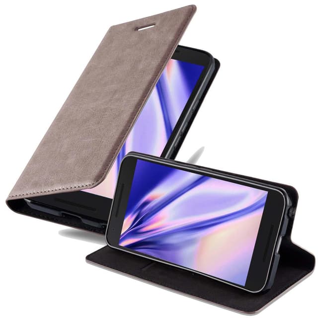 LG Google NEXUS 5X lommebokdeksel case (brun) - Elkjøp | Elkjøp