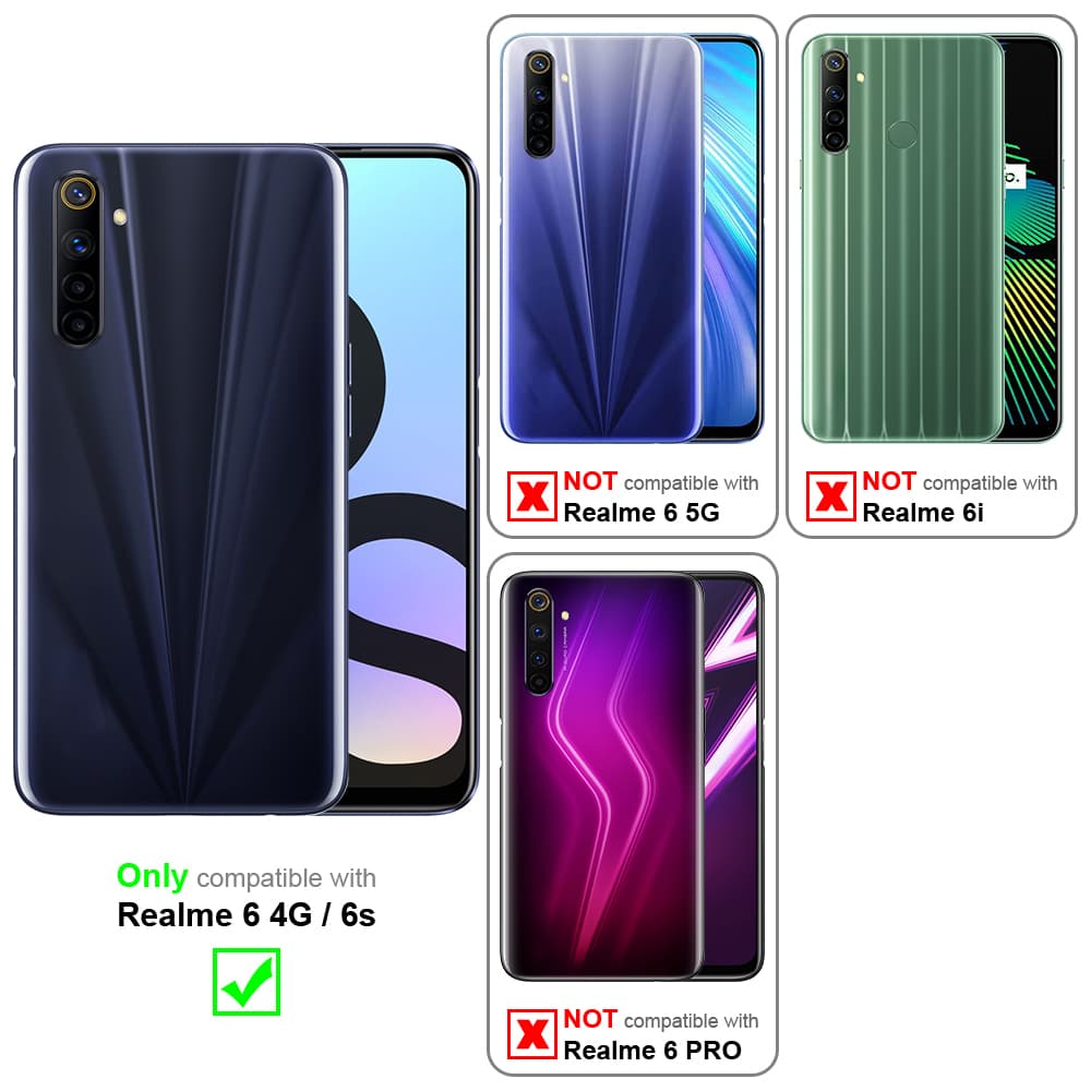 Realme 6 4G / 6s silikondeksel case (blå) - Elkjøp