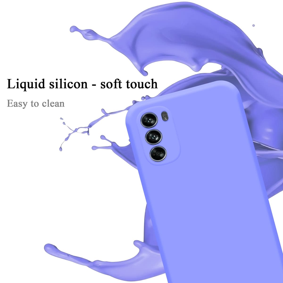 Motorola MOTO G62 5G deksel case cover (lilla) - Elkjøp
