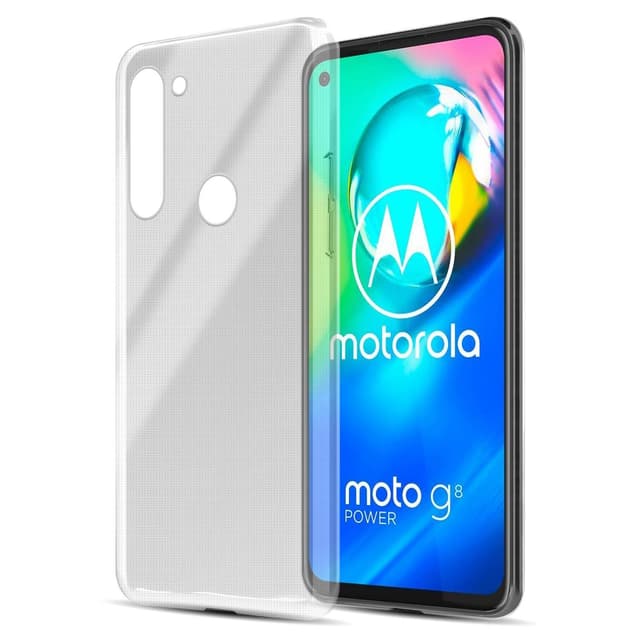 Motorola MOTO G8 POWER Skal Fodral Case (Transparent) - Elgiganten