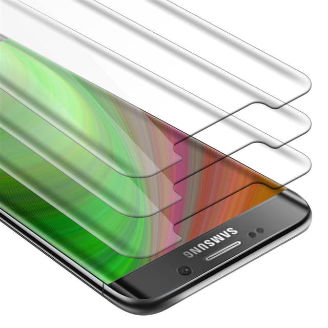 Samsung Galaxy S6 EDGE 3x Skärmskydd Skyddsglas - Elgiganten