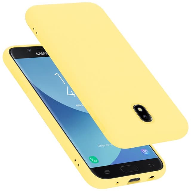 Samsung Galaxy J5 2017 deksel case cover (gul) - Elkjøp