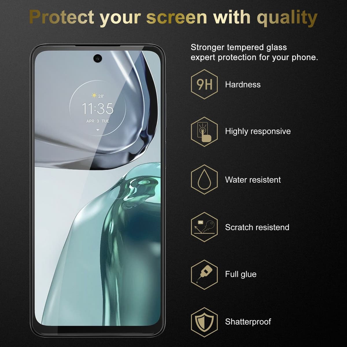 Motorola MOTO G62 5G 3x Skjermbeskytter - Elkjøp