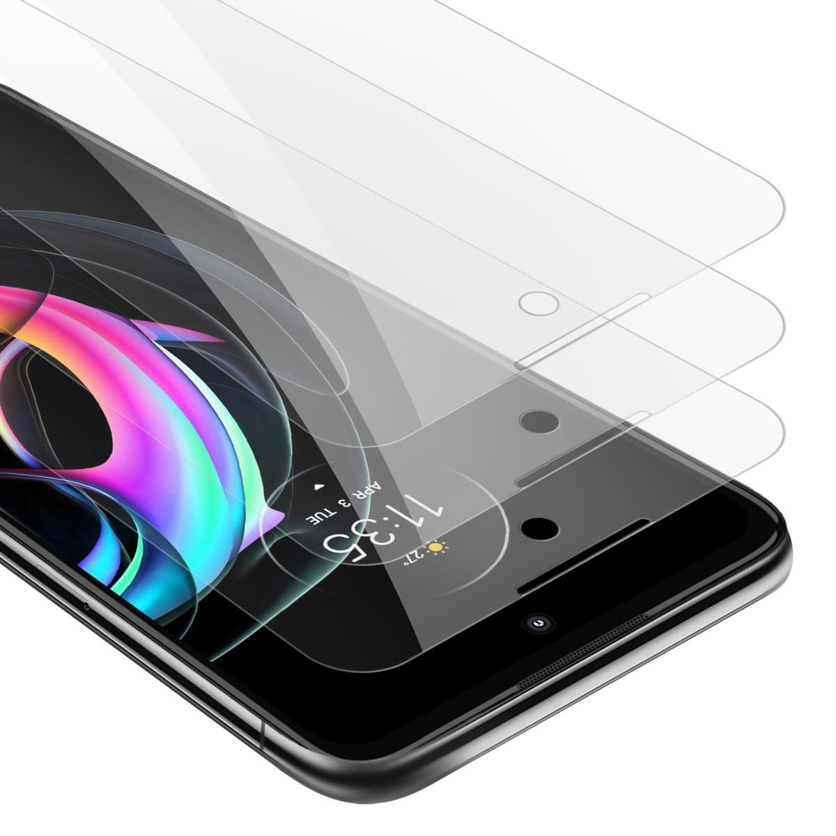 Motorola EDGE 20 LITE / FUSION 3x Skyddsglas Skyddsfilm - Elgiganten