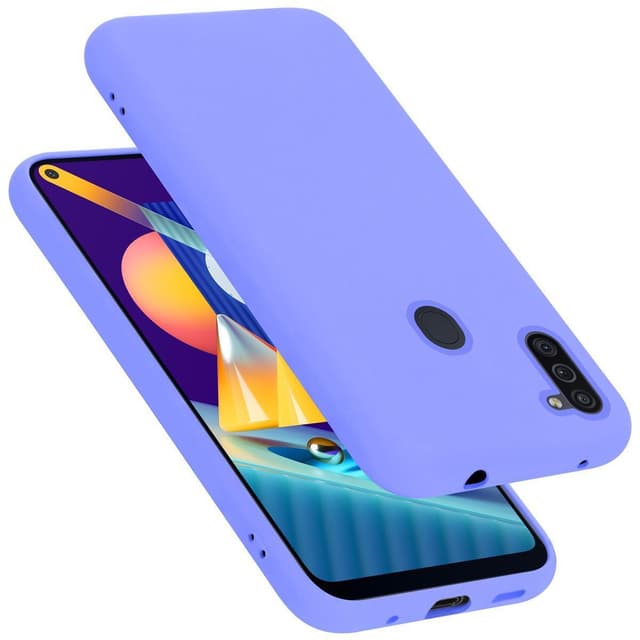 Samsung Galaxy A11 / M11 deksel case cover (lilla) - Elkjøp