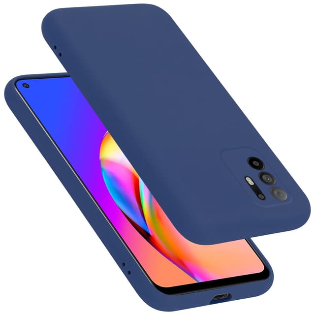Oppo A94 5G deksel case cover (blå) - Elkjøp
