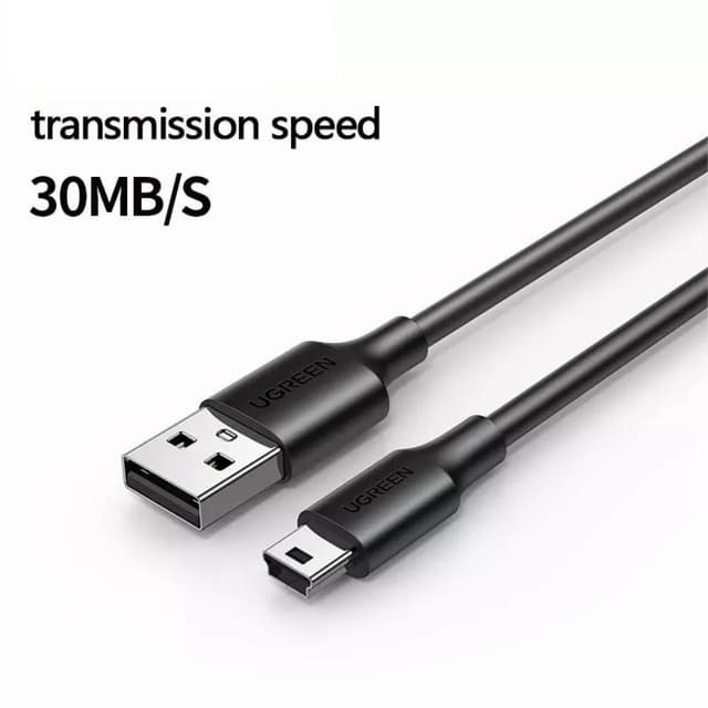 0,5m USB-A han til 5pin mini-USB han datatransmissionsopladning ...