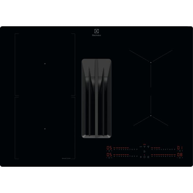 Electrolux ventilert platetopp HHHB760S (70 cm) - Elkjøp