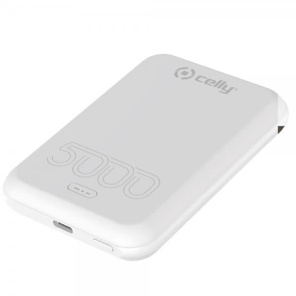 Celly Powerbank Magnetic Wireless Power Bank 5000 mAh MagSafe - Elkjøp ...