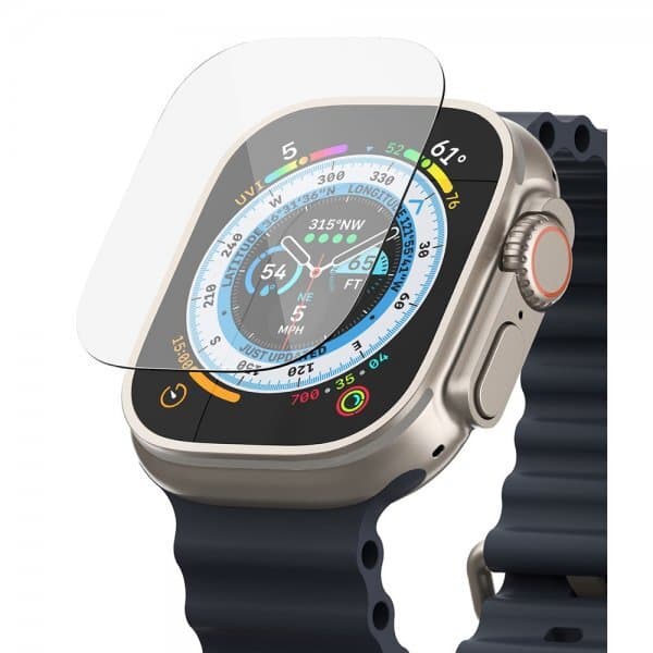 Ringke Apple Watch Ultra Skärmskydd Screen Protector Glass 4-pack ...