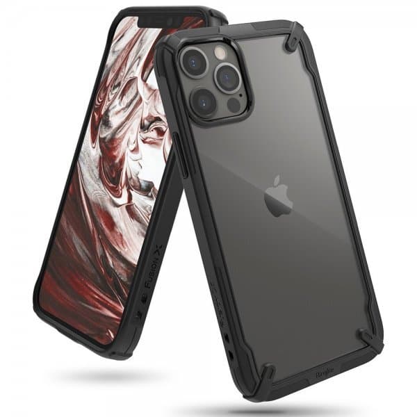 Ringke iPhone 12/iPhone 12 Pro Deksel Fusion X Svart - Elkjøp | Elkjøp