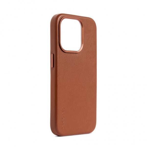 Decoded iPhone 15 Pro Max Deksel Leather Backcover Tan - Elkjøp