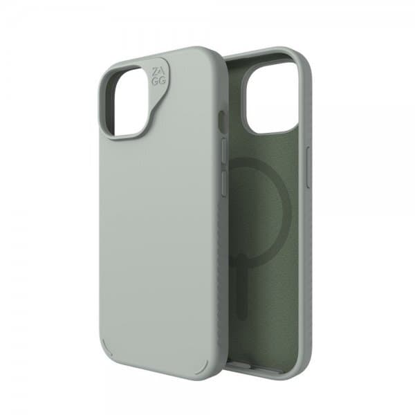 ZAGG iPhone 13/iPhone 14/iPhone 15 Deksel Manhattan Snap Sage - Elkjøp