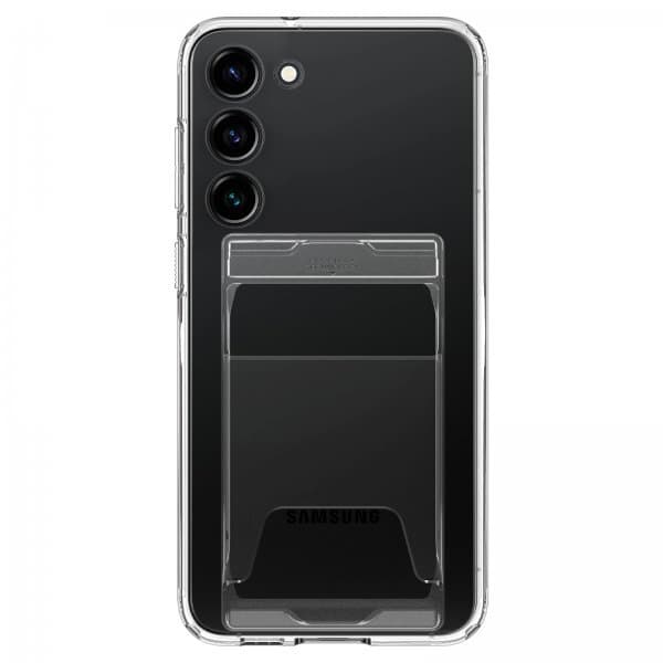 Spigen Samsung Galaxy S23 Plus Deksel Crystal Slot Dual Crystal Clear ...