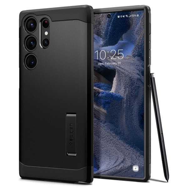 Spigen Samsung Galaxy S23 Ultra Deksel Tough Armor Svart - Elkjøp | Elkjøp