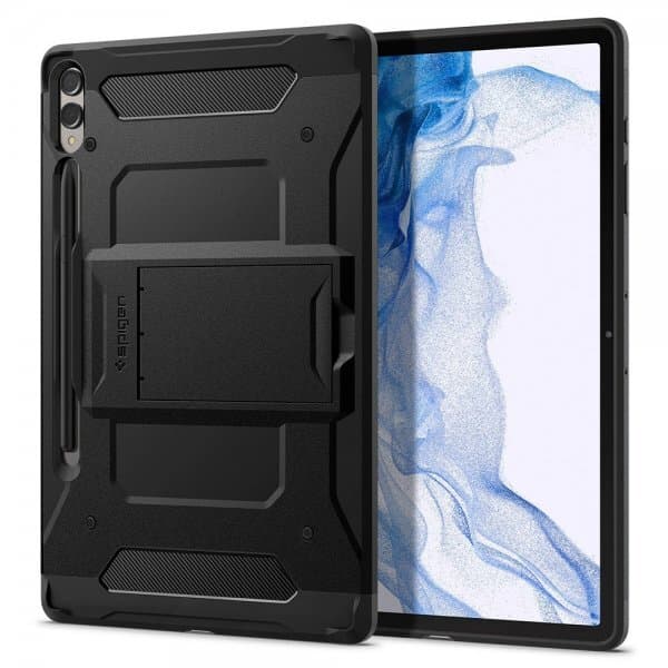 Spigen Samsung Galaxy Tab S9 Plus SM-X810 SM-X816 Deksel Tough Armor ...