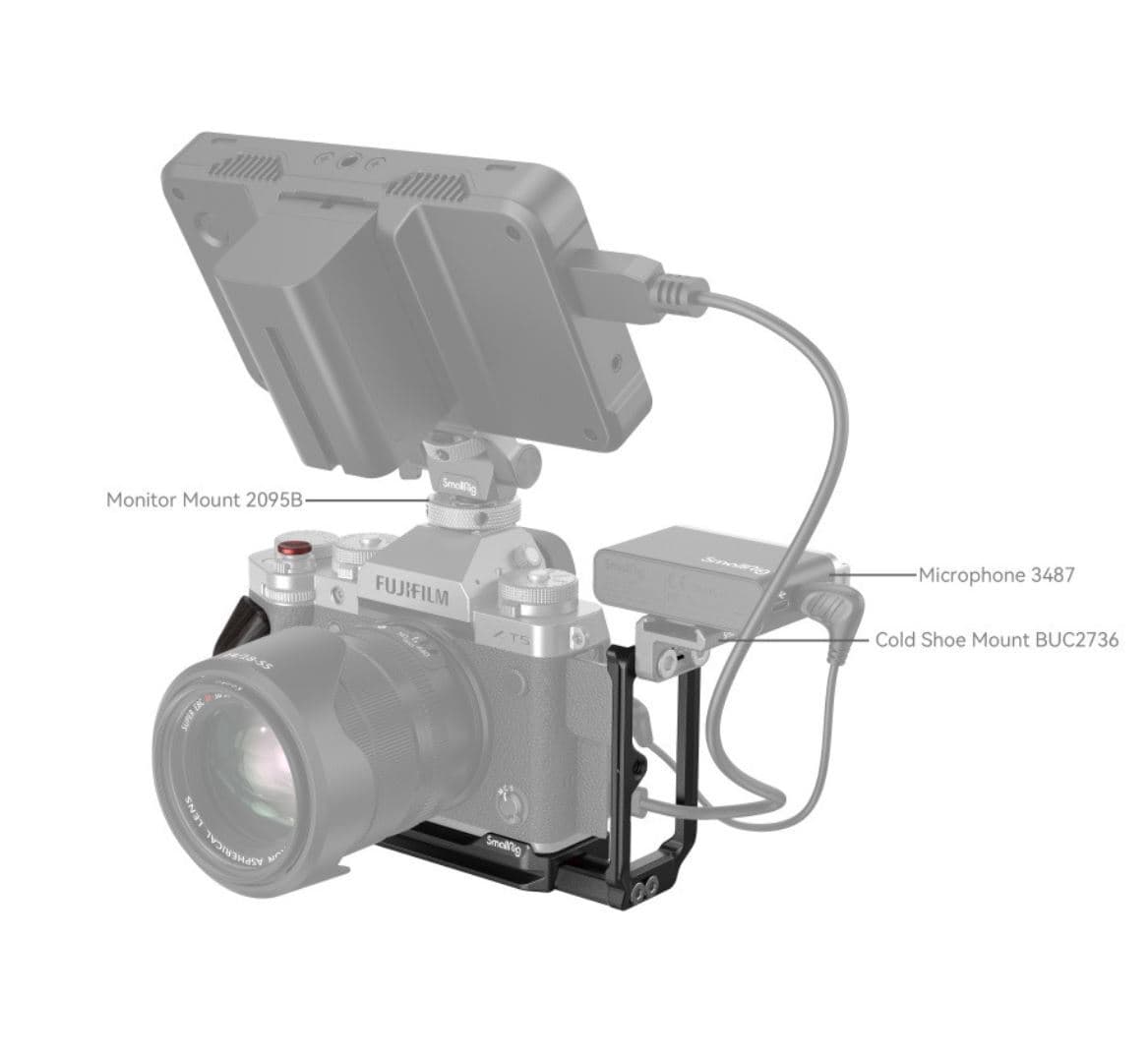 SmallRig 4137 L-Bracket Fujifilm X-T5 - Elkjøp | Elkjøp