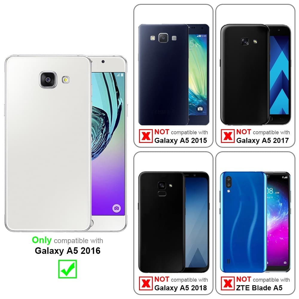 Samsung Galaxy A5 2016 Deksel Case Cover (rød) - Elkjøp