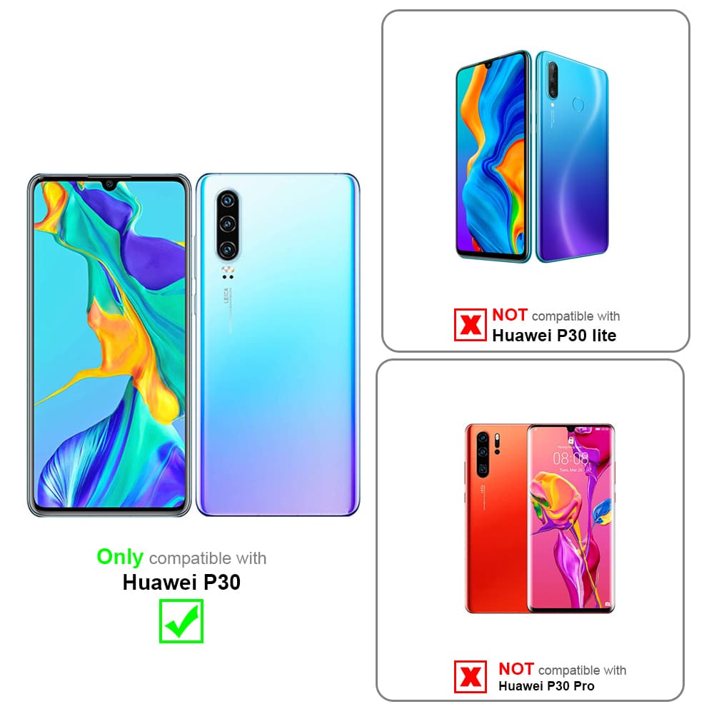 Huawei P30 Cover Case Etui (Sort) | Elgiganten | Elgiganten