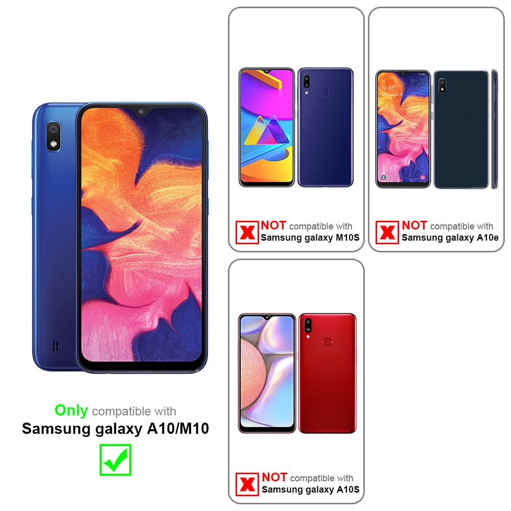 Samsung Galaxy A10 / M10 Deksel med Halskjede (brun) - Elkjøp