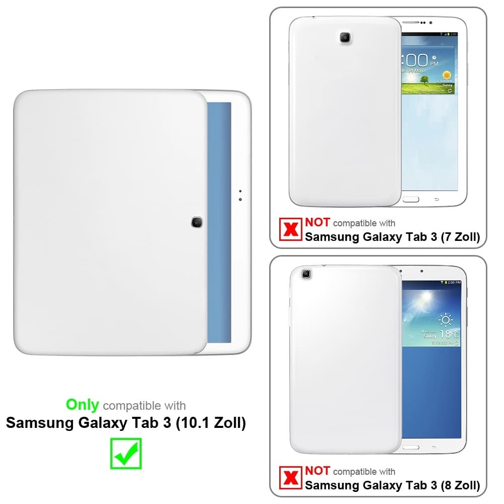 Samsung Galaxy Tab 3 (10.1 tomme) 3x Skjermbeskytter - Elkjøp