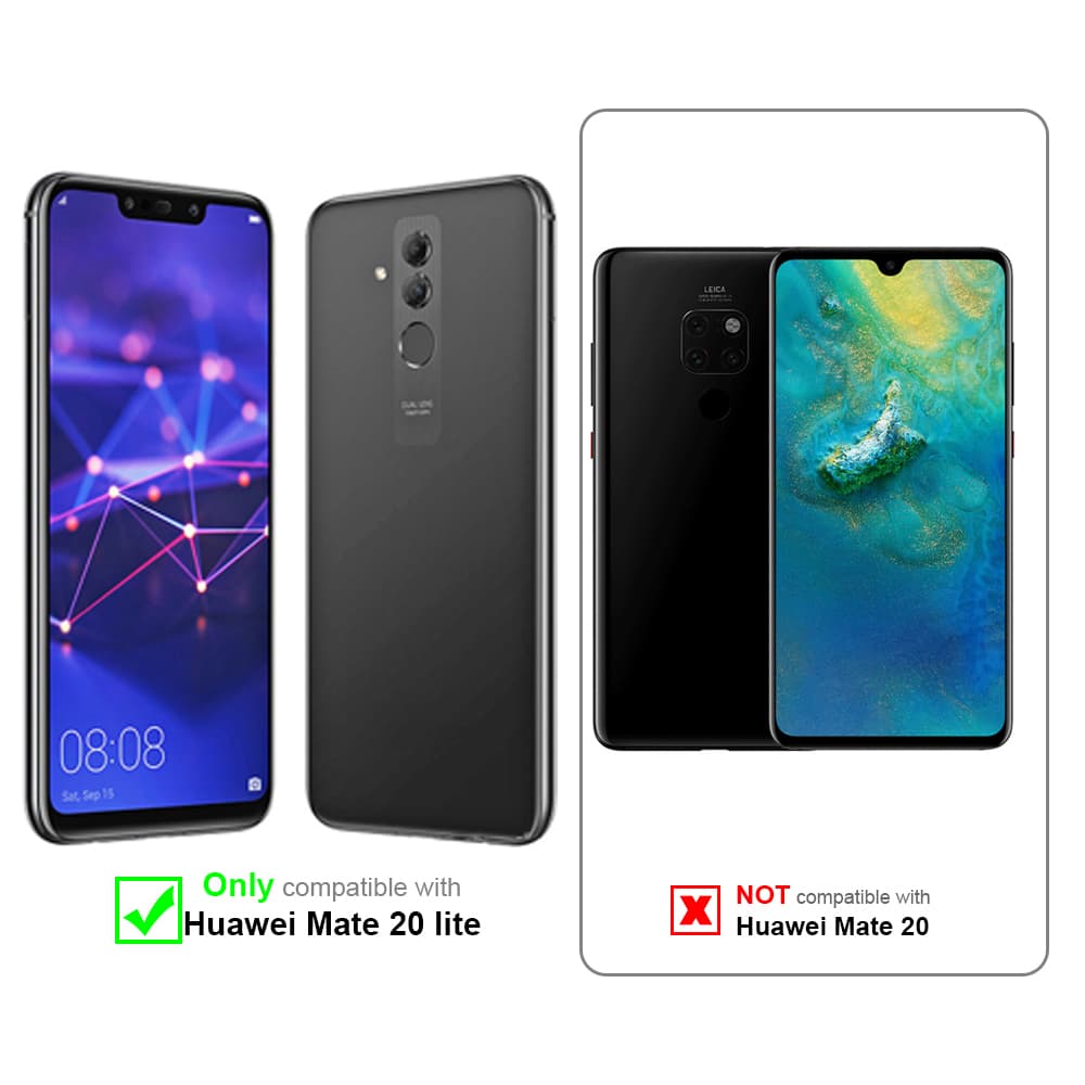 Huawei MATE 20 LITE Deksel med Halskjede (svart) - Elkjøp