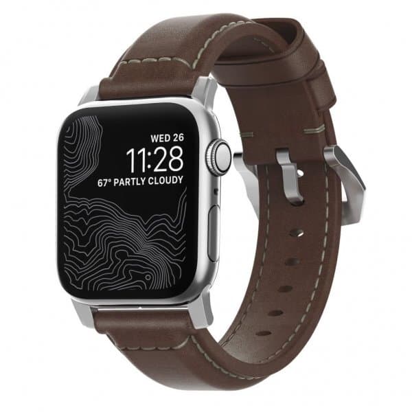 NOMAD Apple Watch 42/44mm/Apple Watch Ultra Armbånd Traditional Strap ...