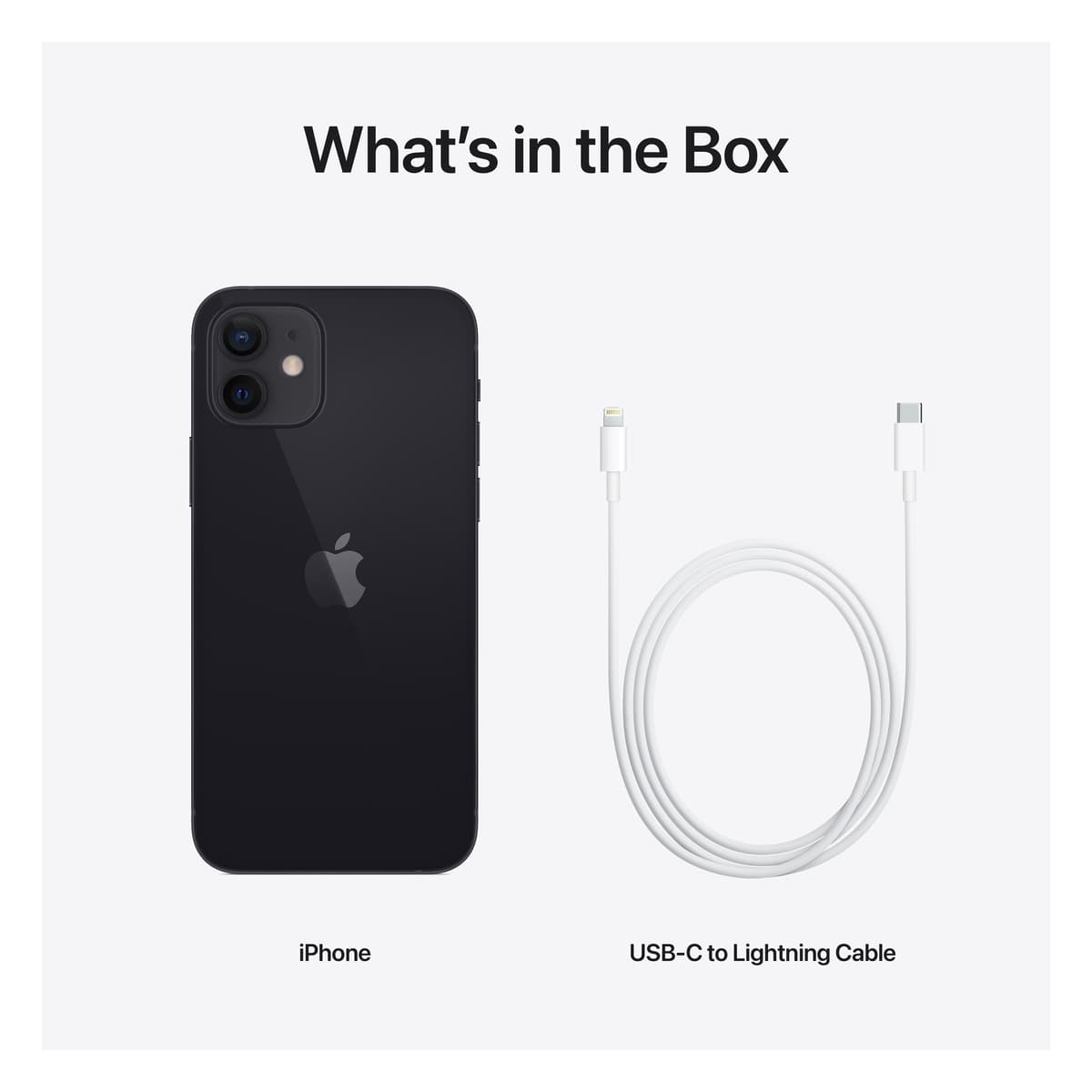 iPhone 12 - 5G smartphone 64 GB (svart) - Elgiganten