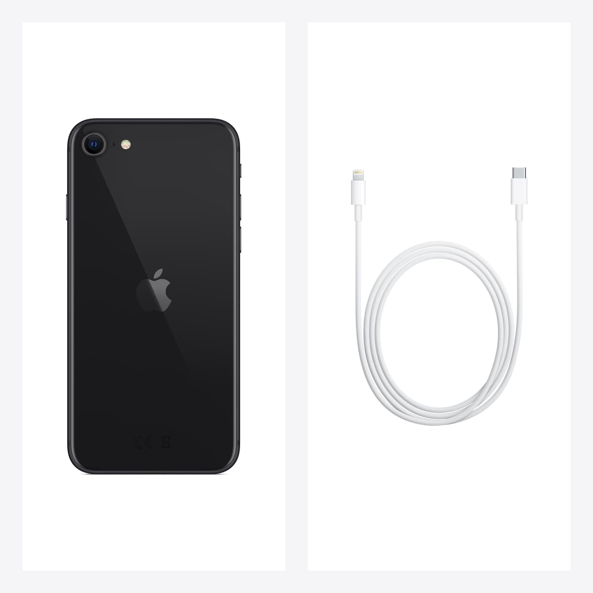 iPhone SE smartphone 128 GB (sort) | Elgiganten
