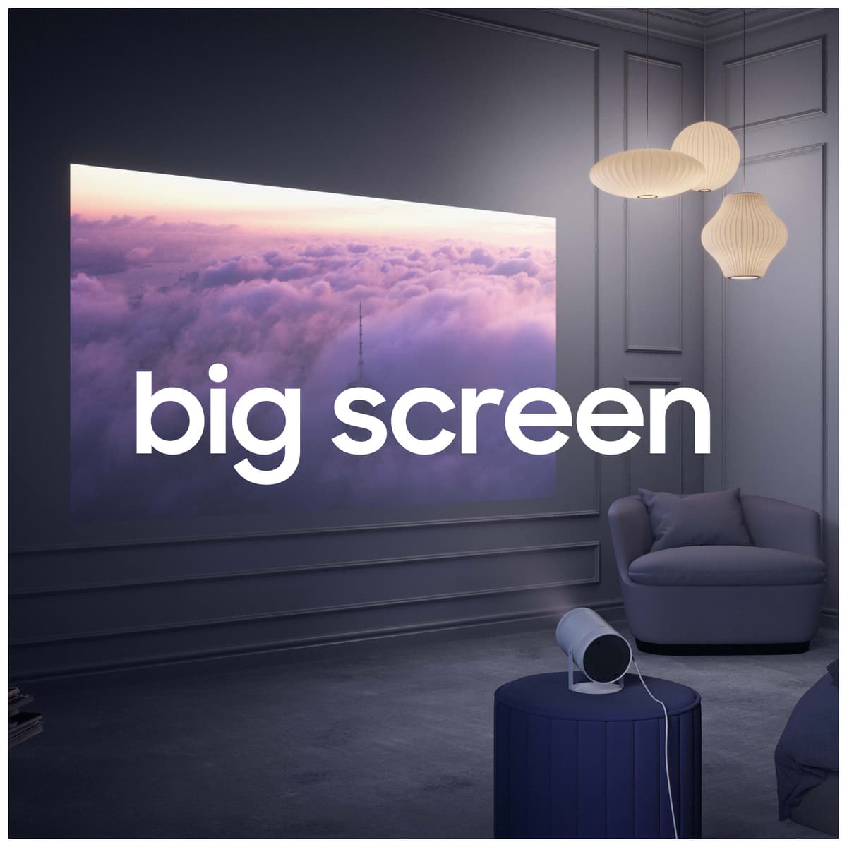 Samsung The Freestyle 2. gen smart-projektor | Elgiganten | Elgiganten