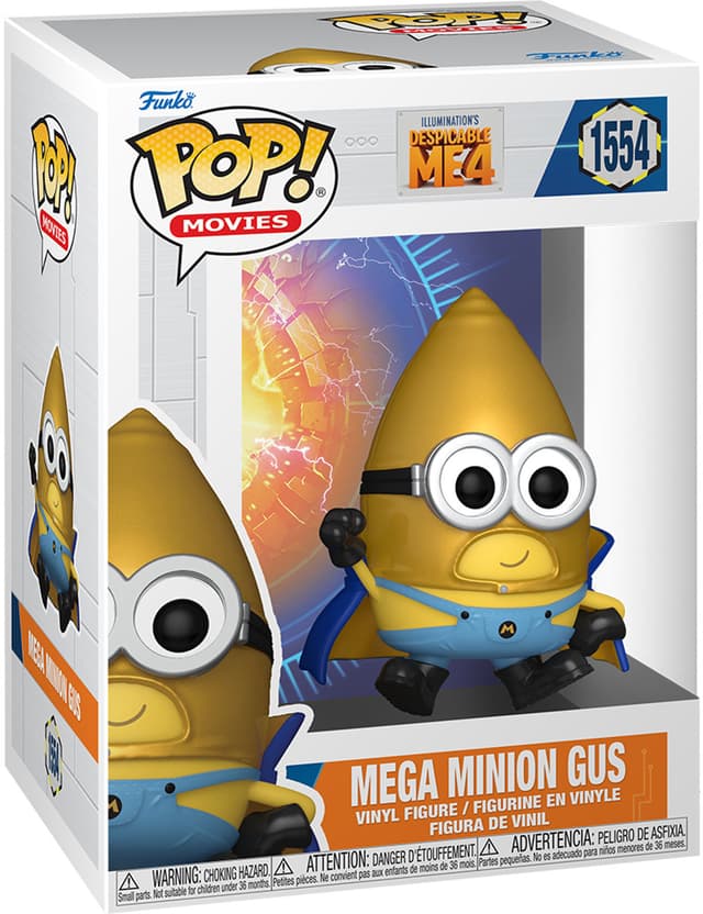Funko POP Despicable Me 4 actionfigur (Super Gus) - Elkjøp