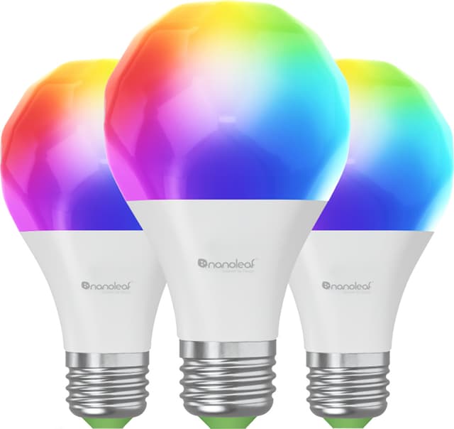 Nanoleaf Essentials Matter smart LED-pære 9W E27 (3-pak) | Elgiganten