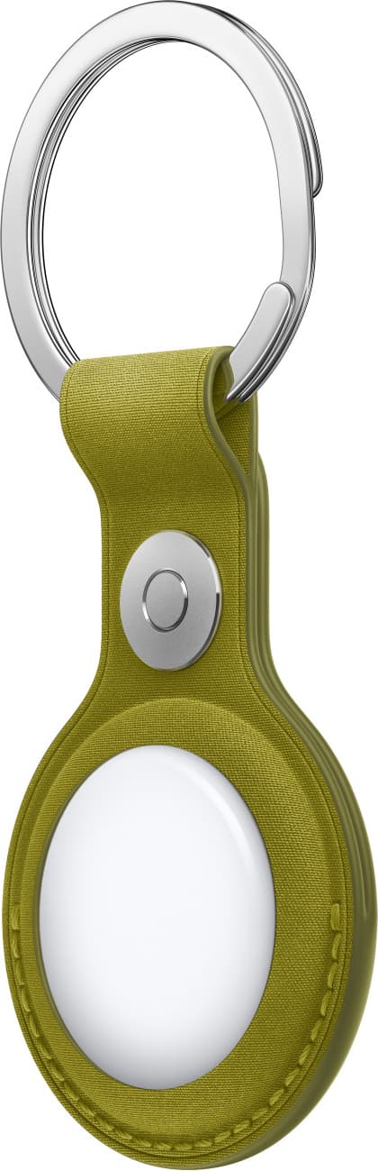 Apple FineWoven nøkkelring for Apple AirTag (Chartreuse) - Elkjøp | Elkjøp
