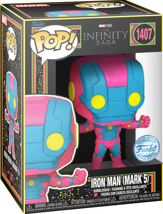 Funko POP Iron Man actionfigur (med Jetpack) - Elkjøp