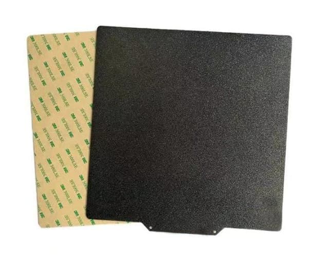 Black Pei SpiderPowderSpring Steel System - (Ex. Ender-3 PRO ...